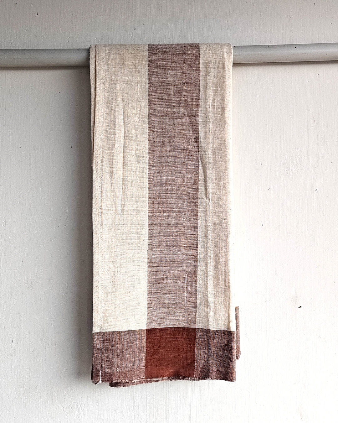 Khadi Towel in Natural Dyes- Assorted colors – Gandhigram Khadi